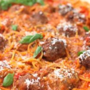 The Easiest One-Pot Baked Spaghetti and Meatballs - ZergNet