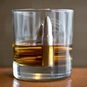 Use These Manly Whiskey Bullets To Chill Your Drink - ZergNet